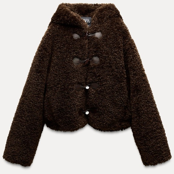 Zara | Jackets & Coats | Zara Faux Fur Toggle Jackets | Poshmark